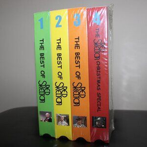 Voxcorp | Media | Vintagethe Best Of Red Skelton 4tape Vhs Set With ...